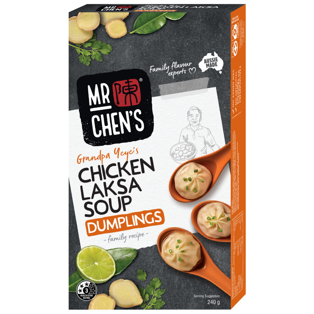 Chicken Laksa Soup Dumpling 240g - Mr. Chen's Dumplings